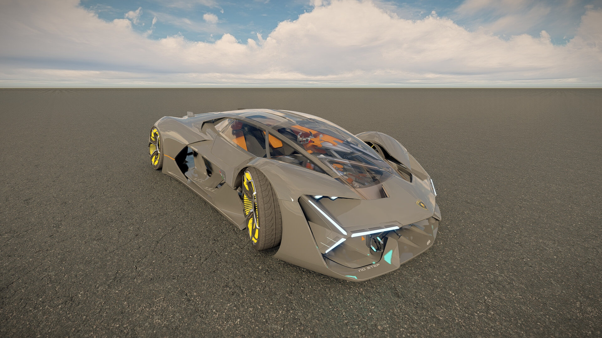 Lamborghini Terzo Millennio - 3D Model by AlphaGroup