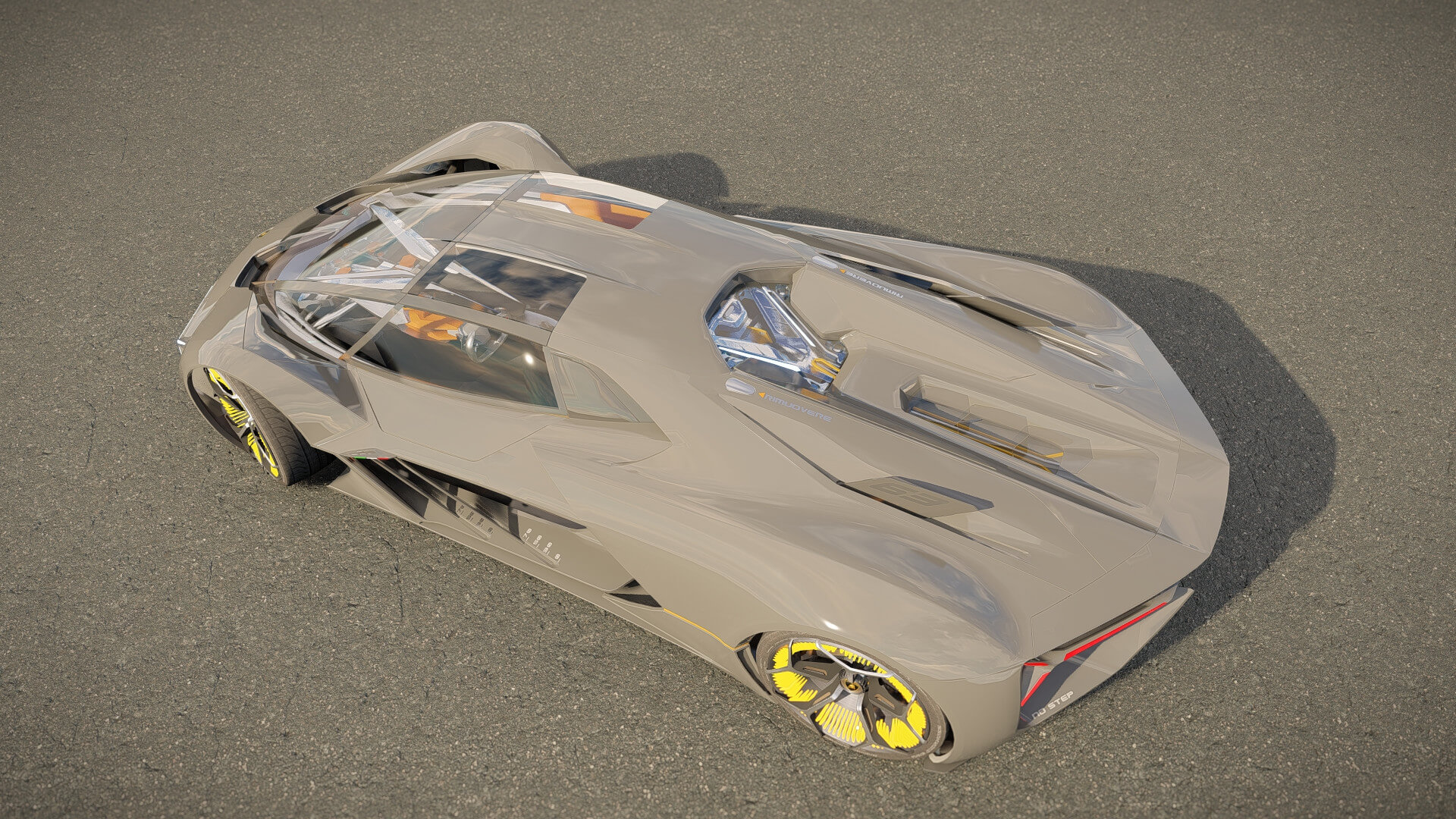Lamborghini Terzo Millennio - 3D Model by AlphaGroup