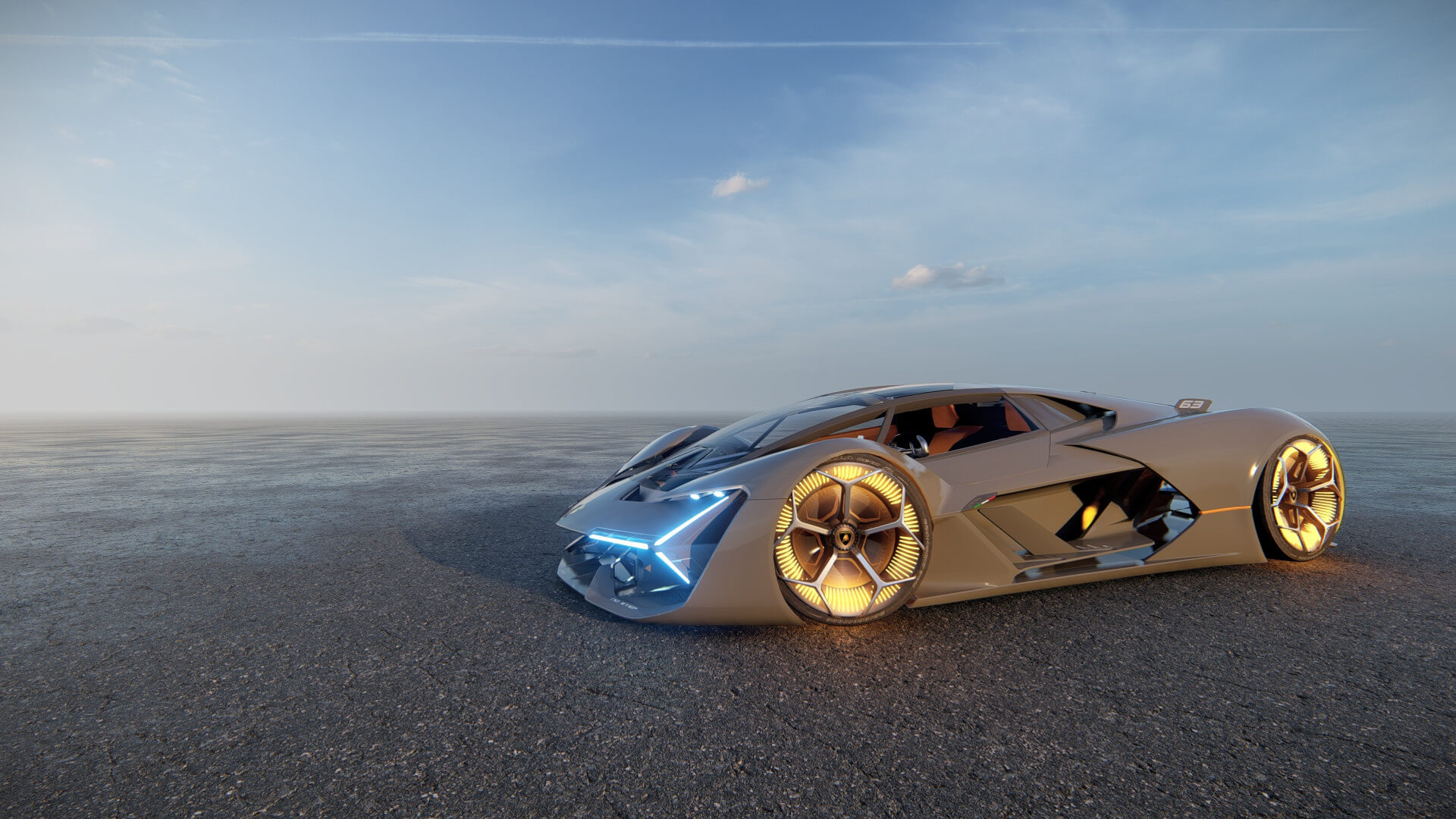 Lamborghini Terzo Millennio - 3D Model by AlphaGroup