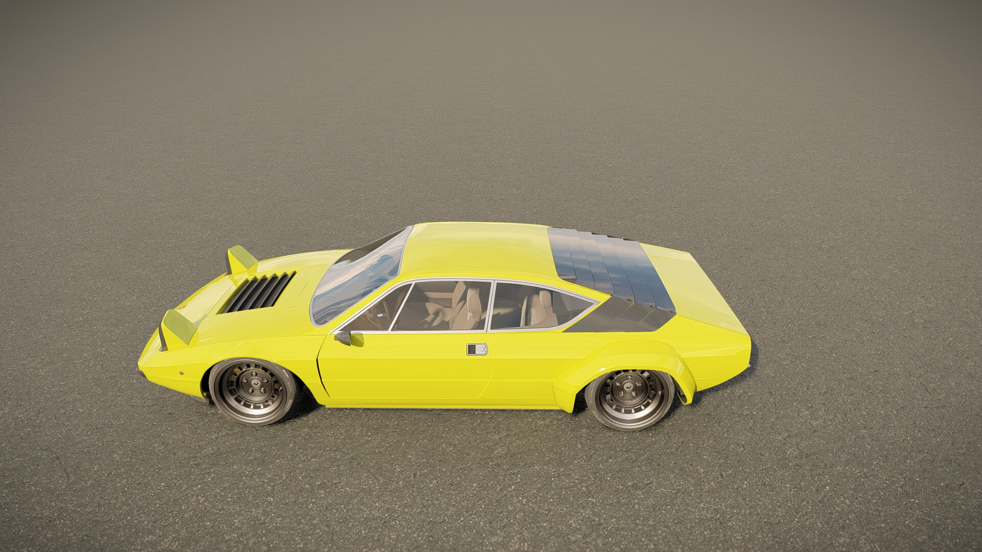 Lamborghini Urraco - 3D Model by AlphaGroup