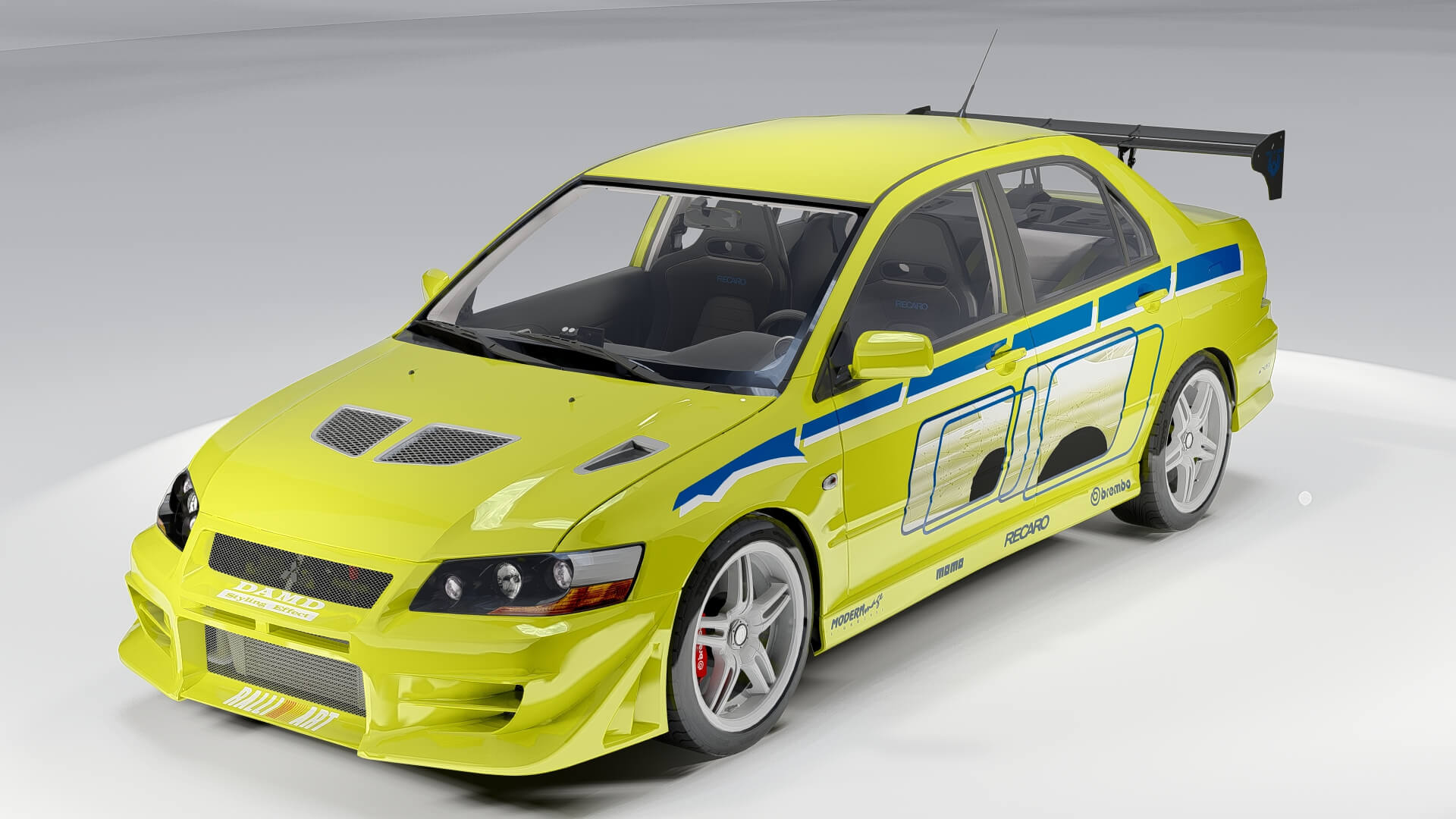 2 Fast 2 Furious Evo Interieur 2 Fast 2 Furious JB Hi Fi