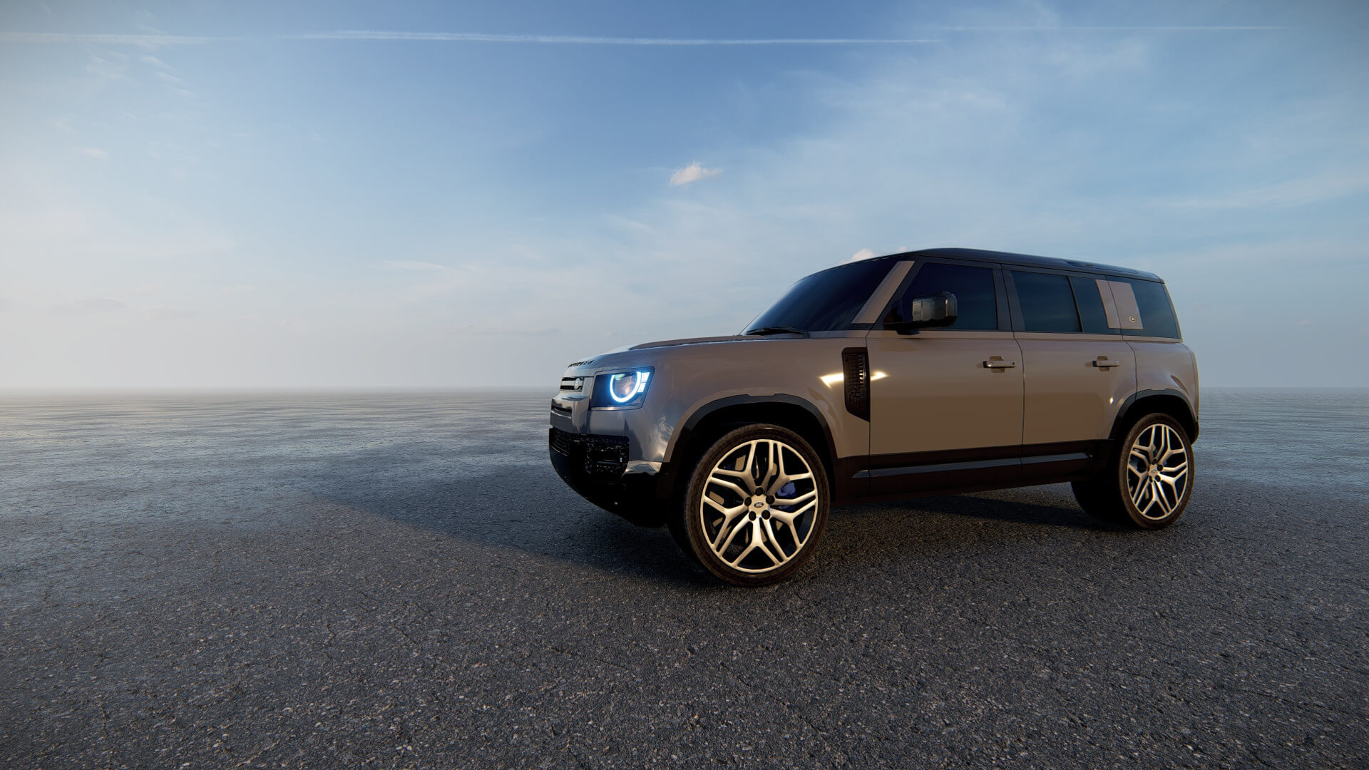 Land Rover Defender 110 2022 - 3D Model by AlphaGroup