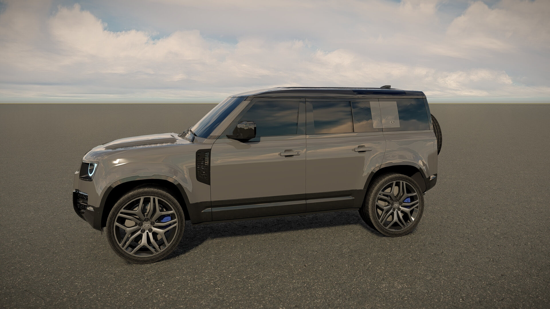 Land Rover Defender 110 2022 - 3D Model by AlphaGroup