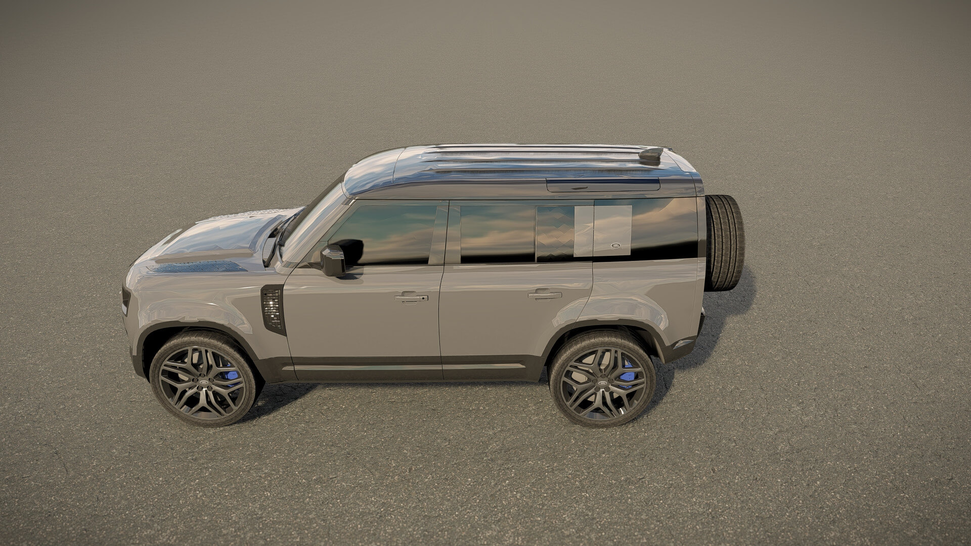 Land Rover Defender 110 2022 - 3D Model by AlphaGroup