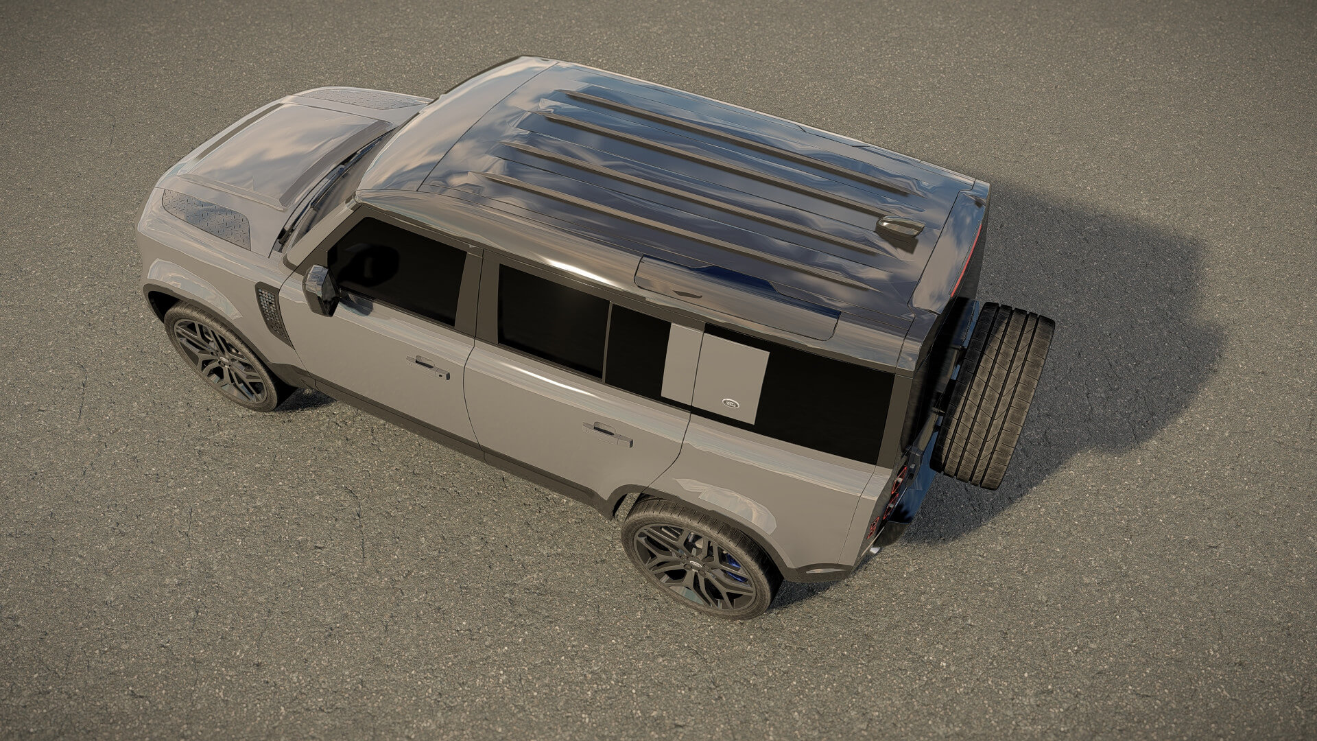 Land Rover Defender 110 2022 - 3D Model by AlphaGroup