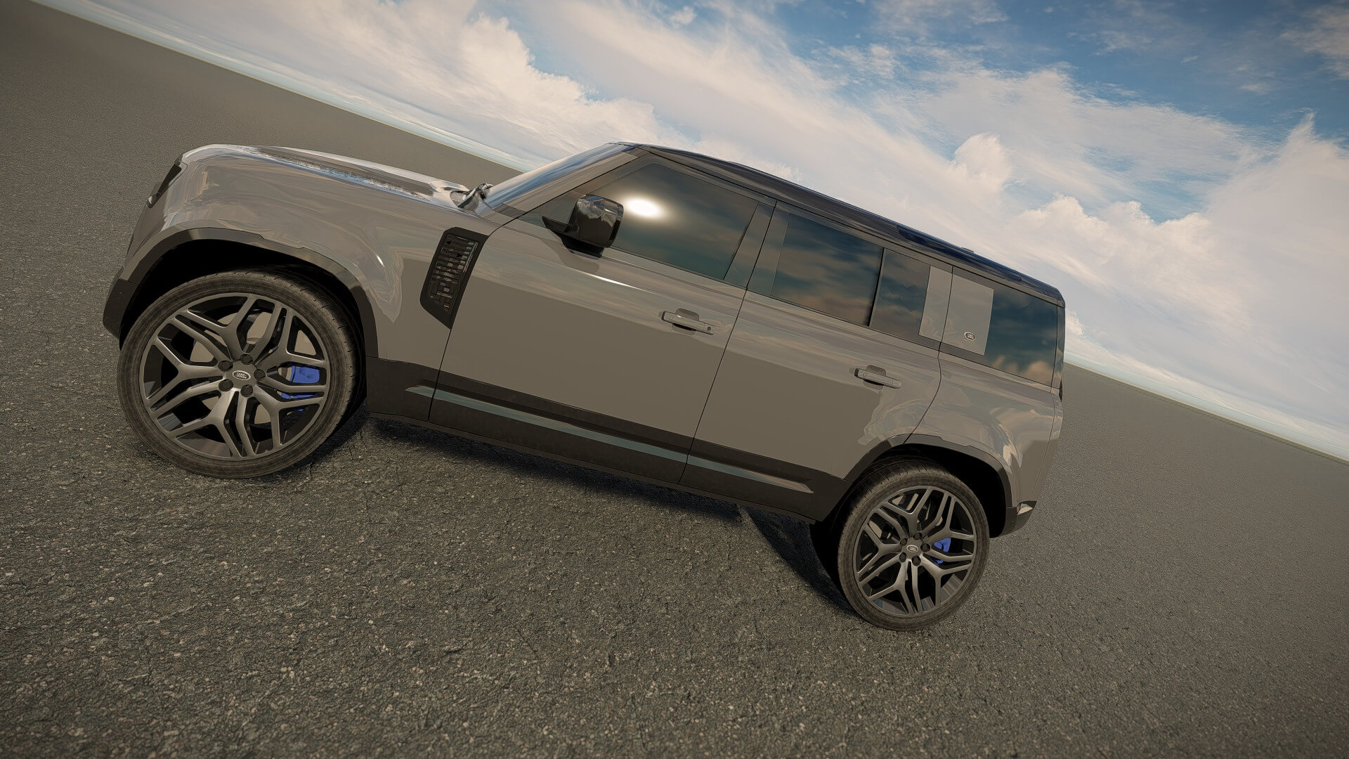 Land Rover Defender 110 2022 - 3D Model by AlphaGroup