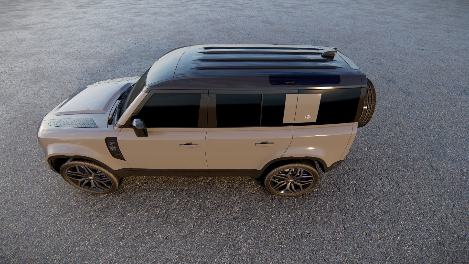 Land Rover Defender 110 2022 - 3D Model by AlphaGroup