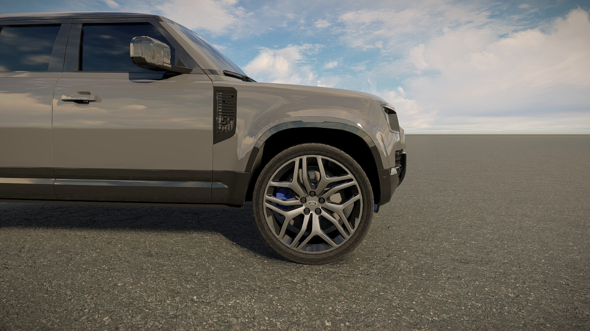 Land Rover Defender 110 2022 - 3D Model by AlphaGroup