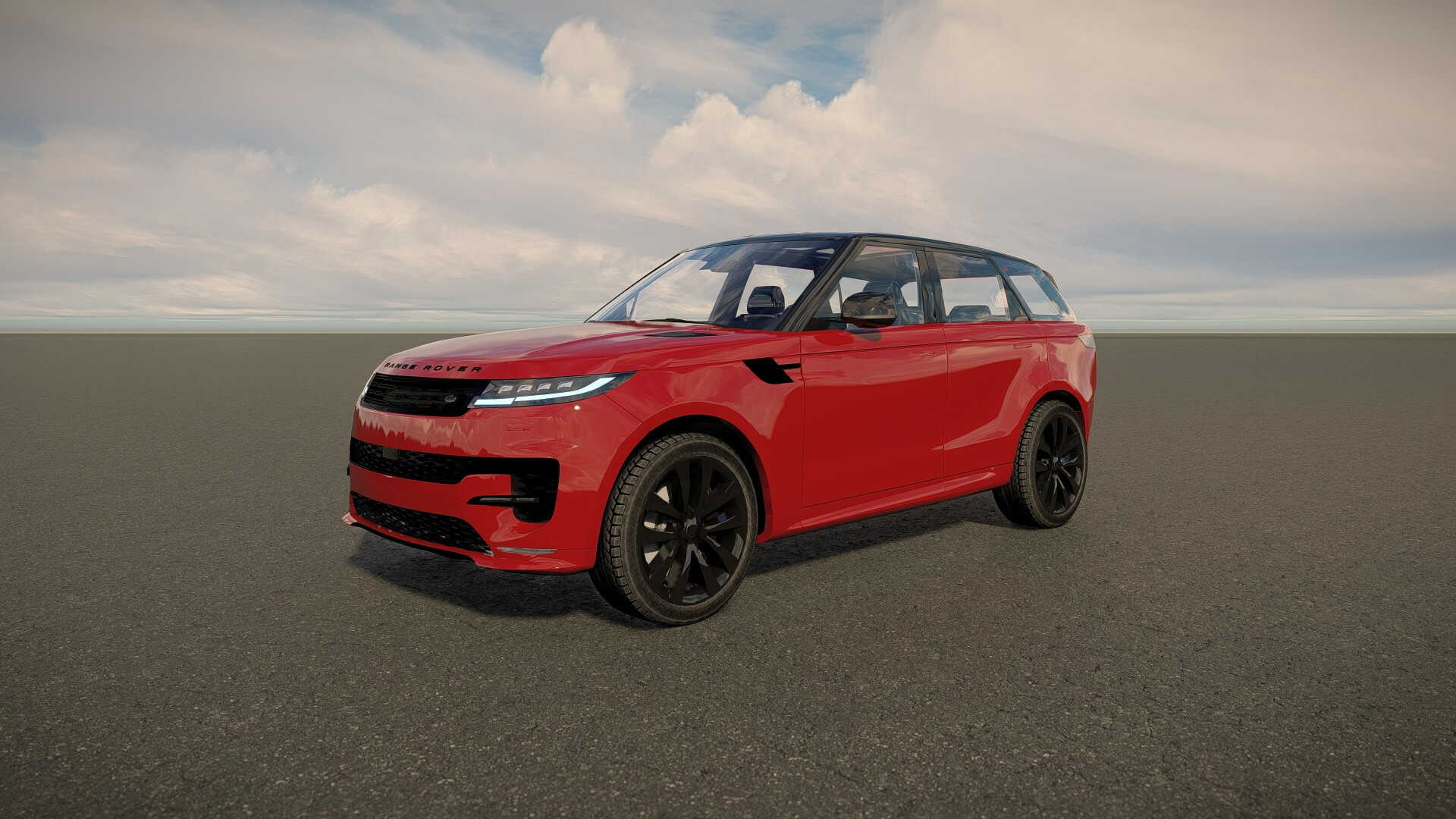 Land Rover Range Rover Sport - 3D Model by AlphaGroup