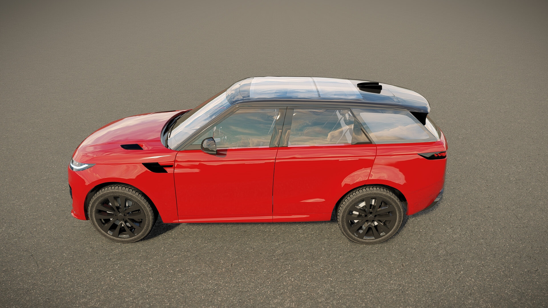Land Rover Range Rover Sport - 3D Model by AlphaGroup