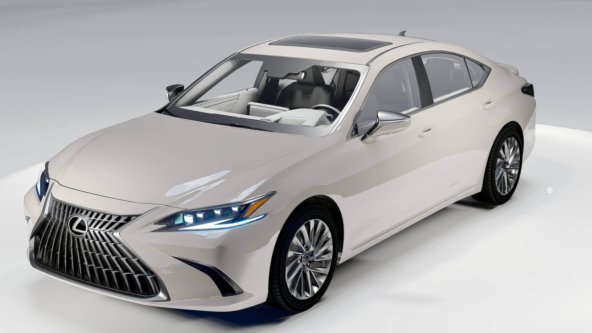 Lexus ES300h - 3D Model by AlphaGroup