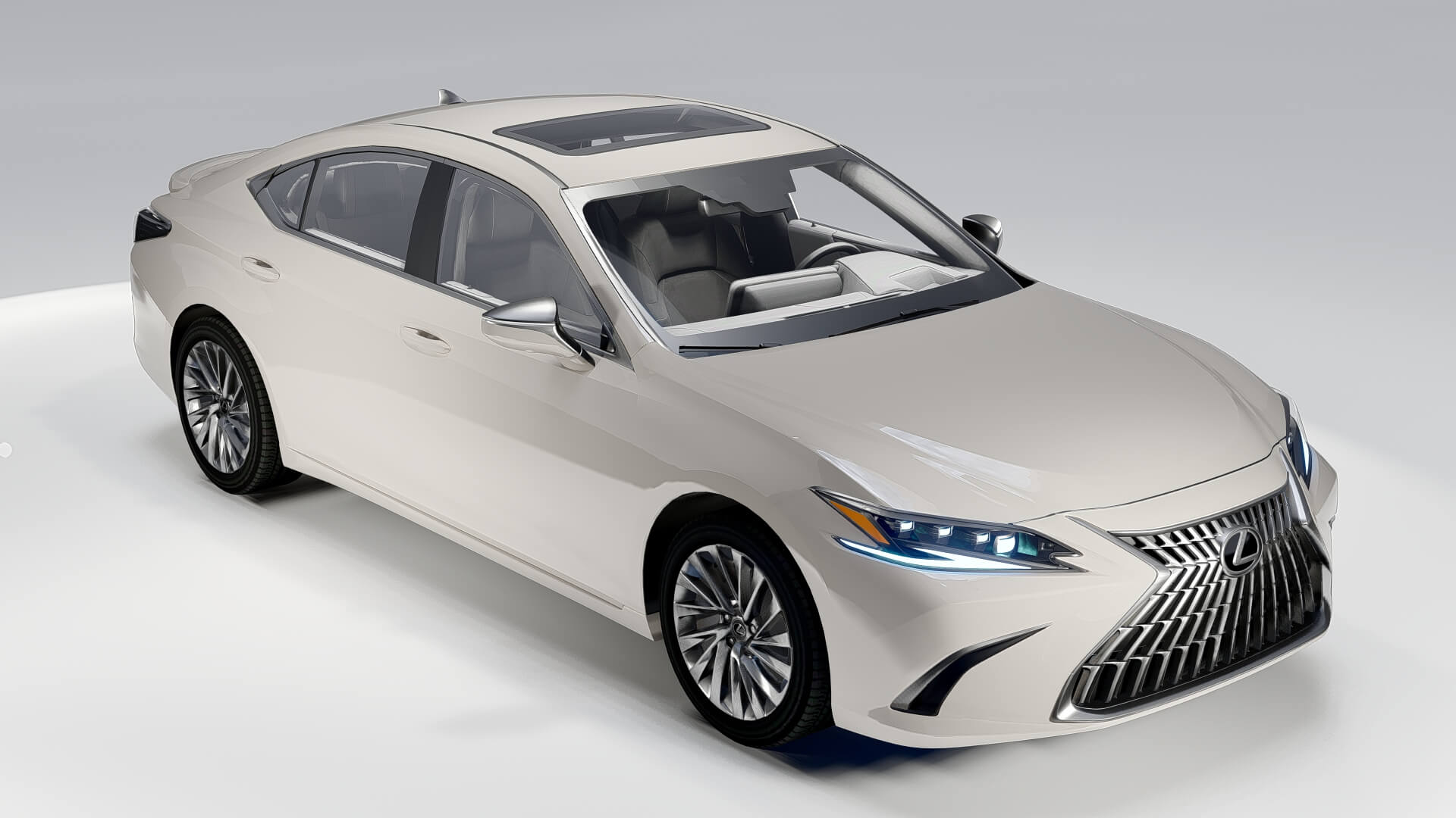 Lexus ES300h - 3D Model by AlphaGroup