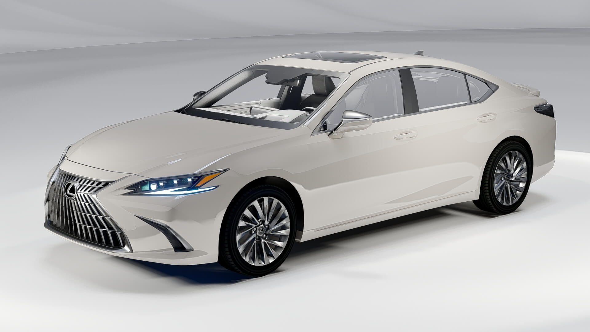Lexus ES300h - 3D Model by AlphaGroup