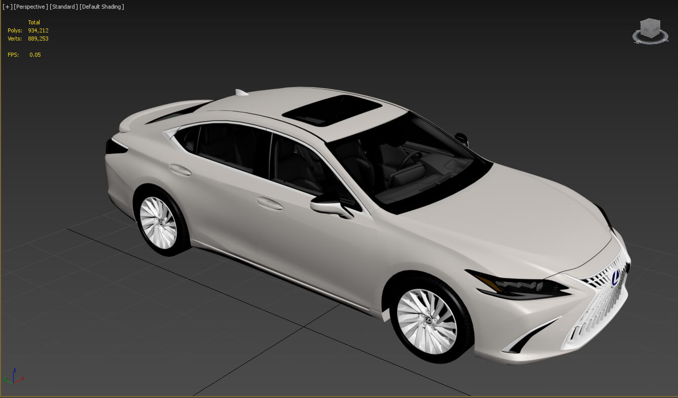 Lexus ES300h - 3D Model by AlphaGroup