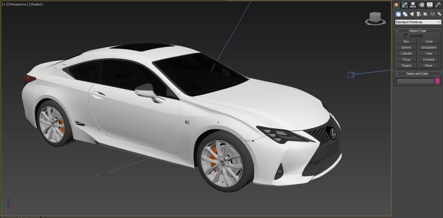 Lexus RC 350 - 3D Model by AlphaGroup