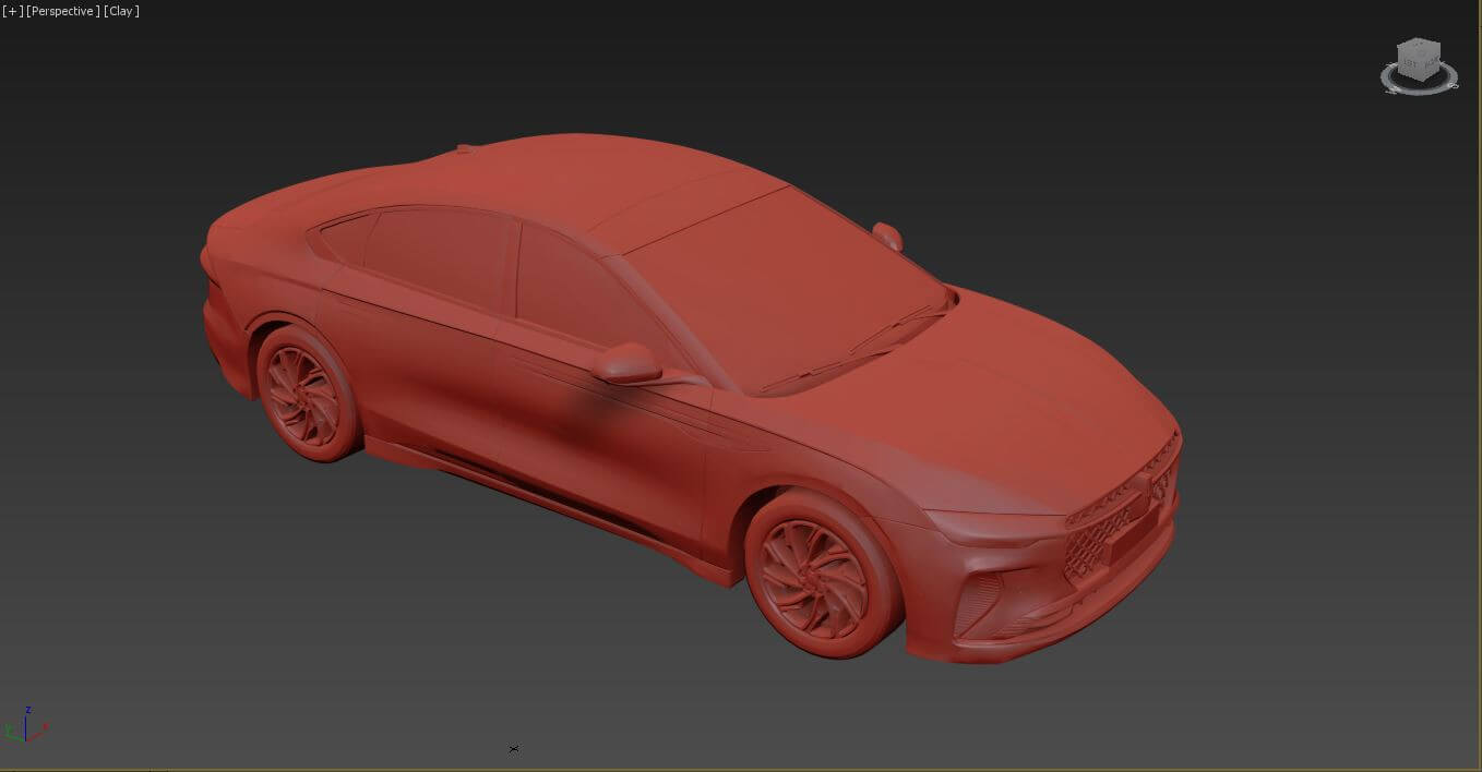 Lincoln Zephyr 2023 - 3D Model by AlphaGroup