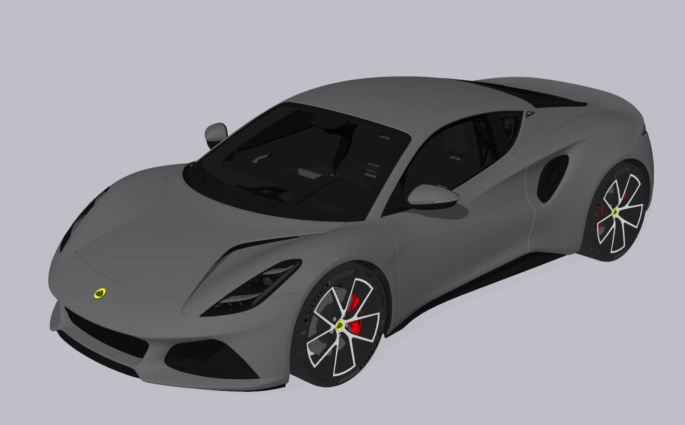 Lotus Emira 2023 - 3D Model by AlphaGroup