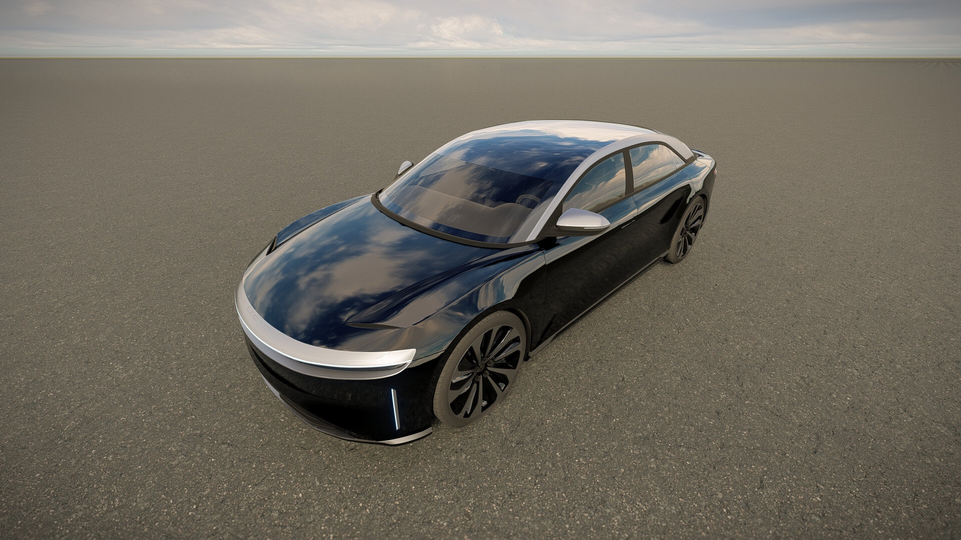 Lucid Air 2022 - 3D Model by AlphaGroup