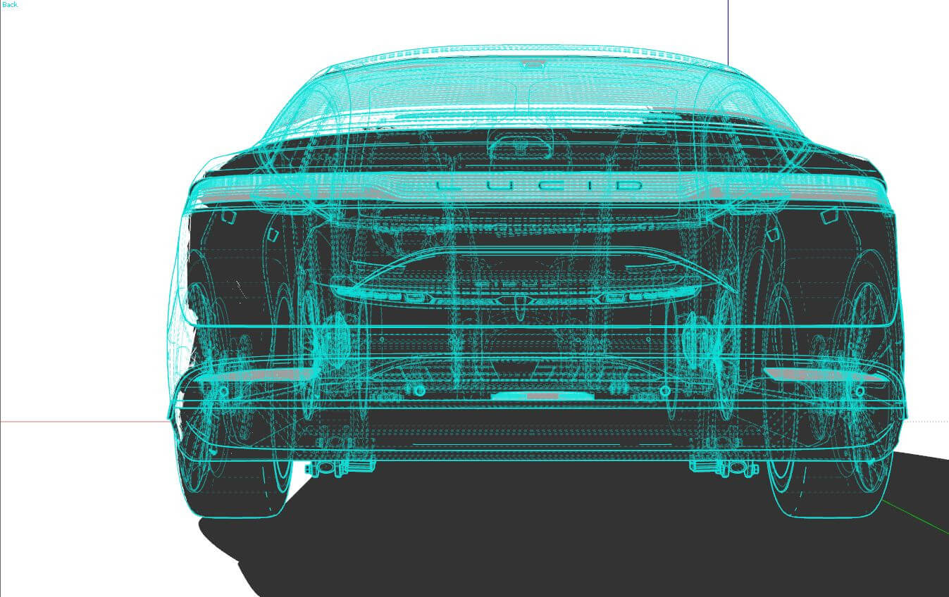 Lucid Air 2022 - 3D Model by AlphaGroup