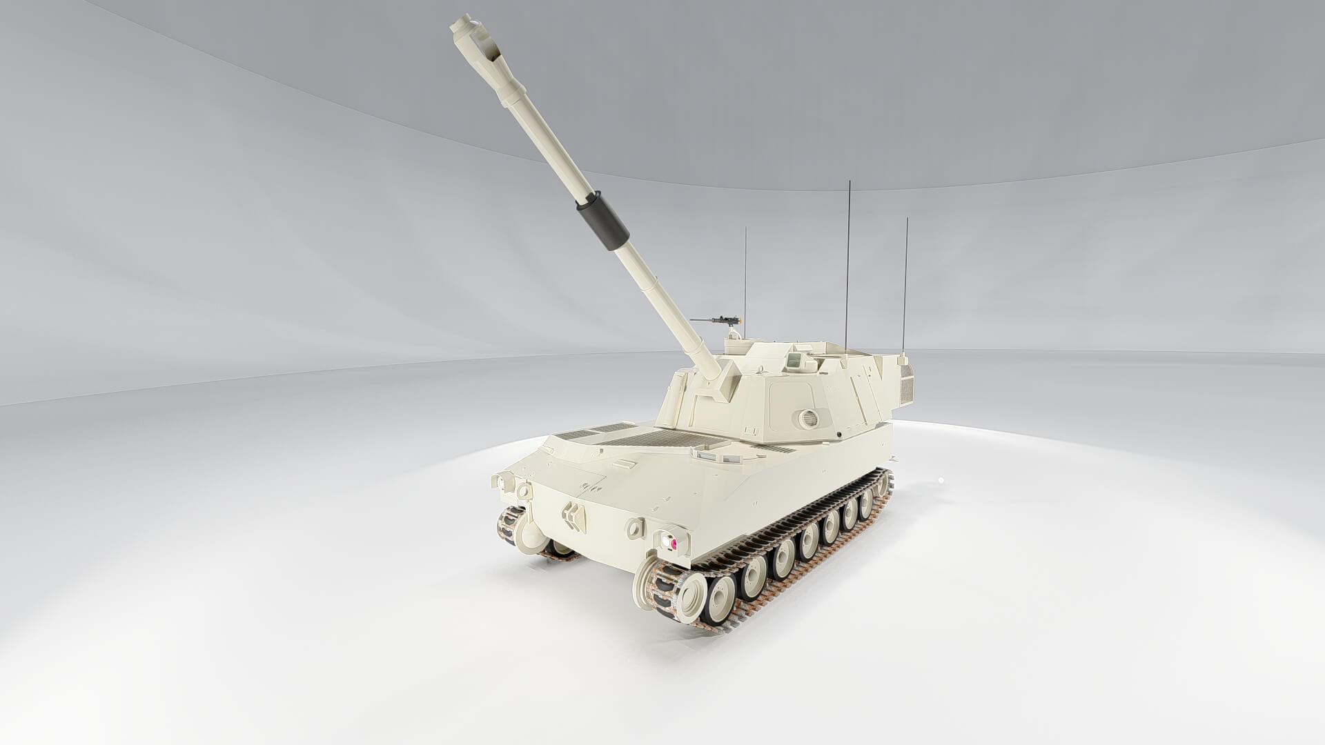 M109 Paladin Howitzer - 3D Model by AlphaGroup