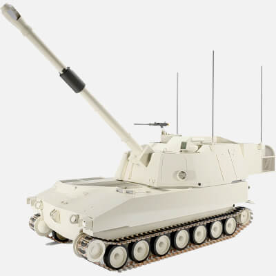 M109 Paladin Howitzer - 3D Model by AlphaGroup