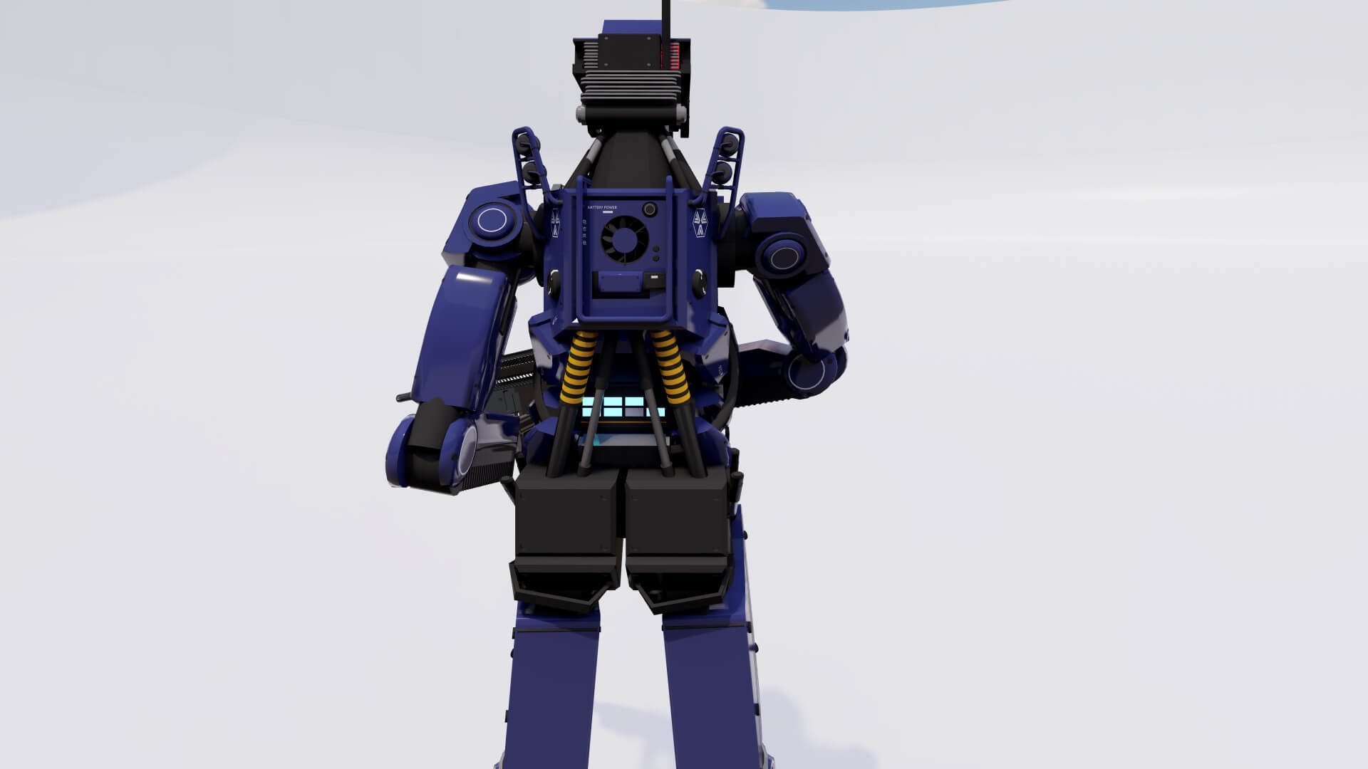 Male Cyborg - 3D Model by AlphaGroup