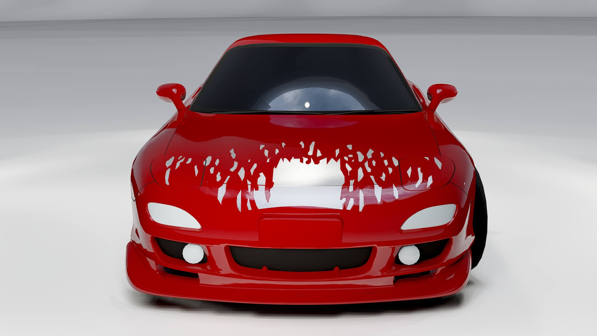 Mazda RX-7 Dom Toretto Fast and Furious 3D Model by AlphaGroup