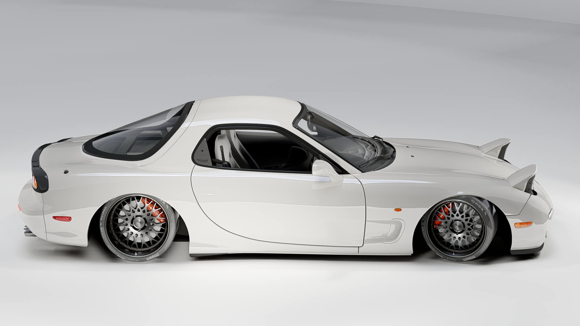 Mazda RX-7 Tuned 3D Model by AlphaGroup