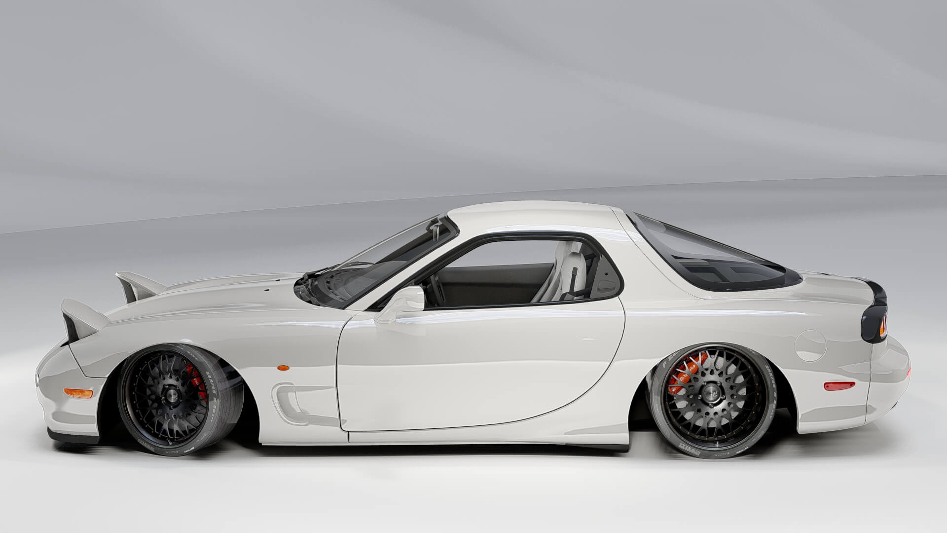 Mazda RX-7 Tuned 3D Model by AlphaGroup