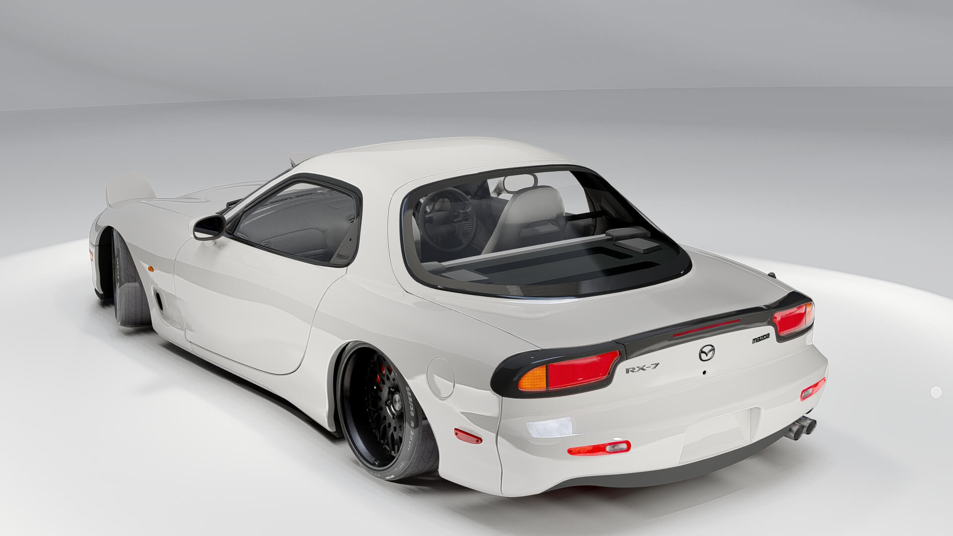 Mazda RX-7 Tuned 3D Model by AlphaGroup