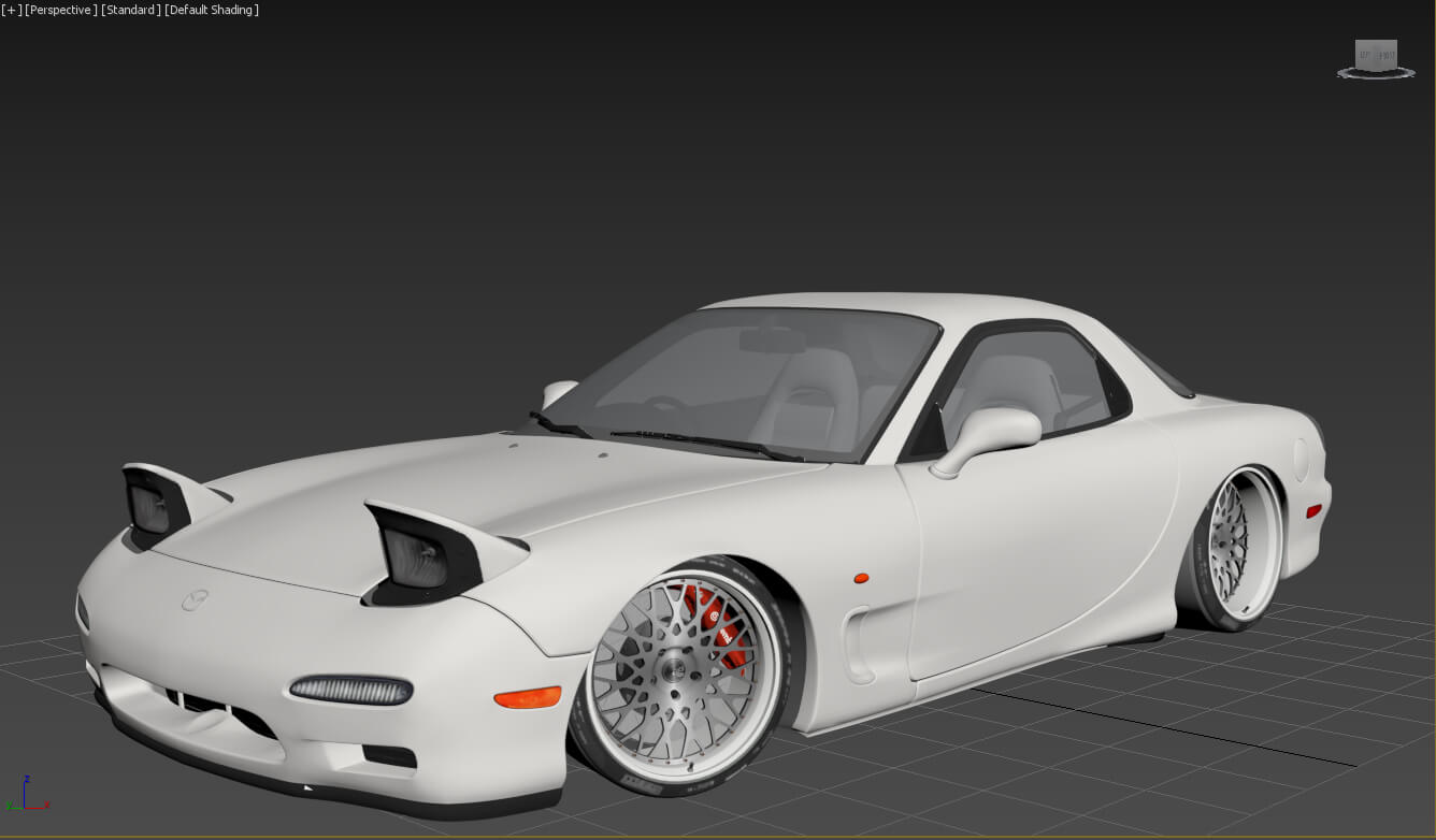 Mazda RX-7 Tuned 3D Model by AlphaGroup