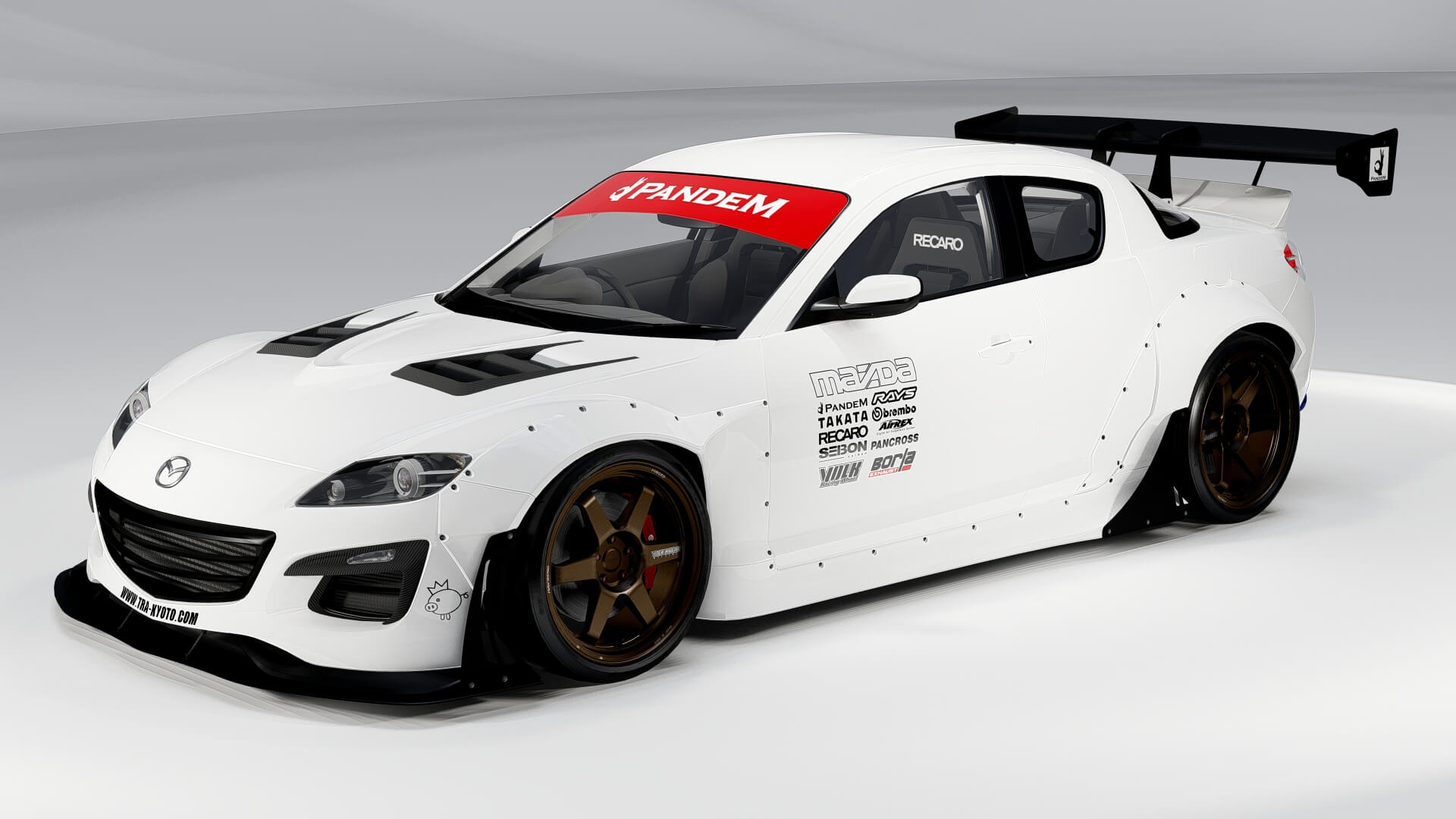 Mazda RX-8 Pandem 2004 3D Model by AlphaGroup