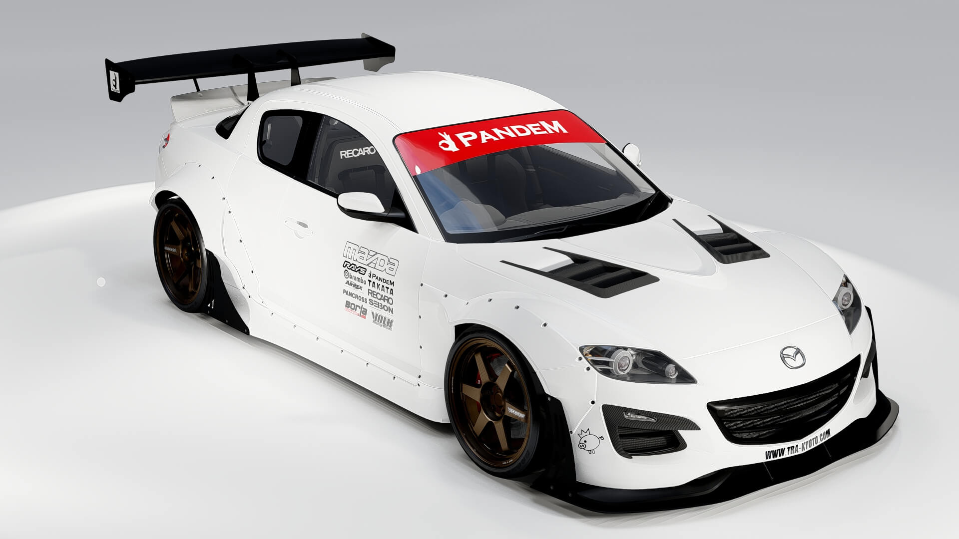 Mazda RX-8 Pandem 2004 3D Model by AlphaGroup