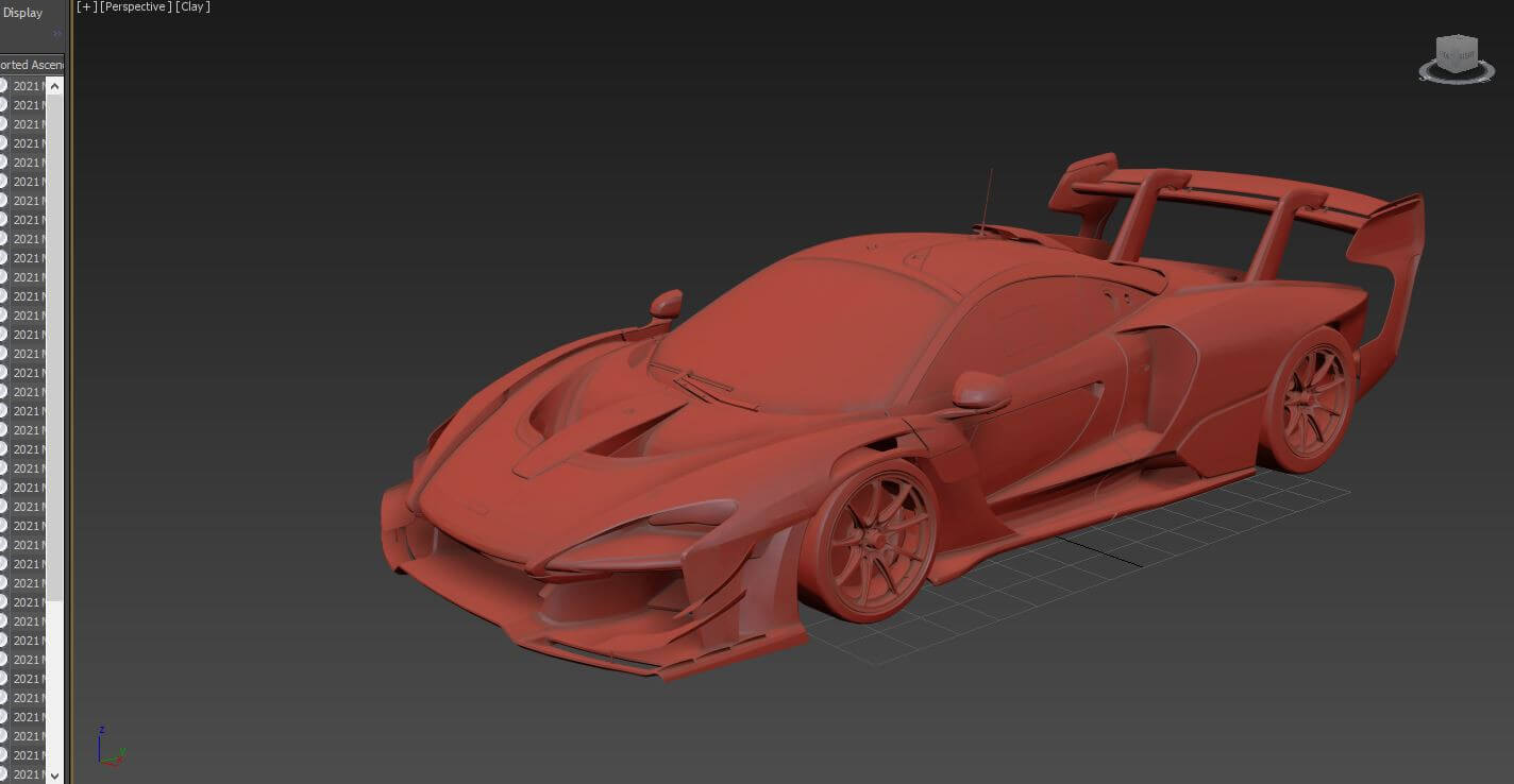 McLaren GTR Senna - 3D Model by AlphaGroup