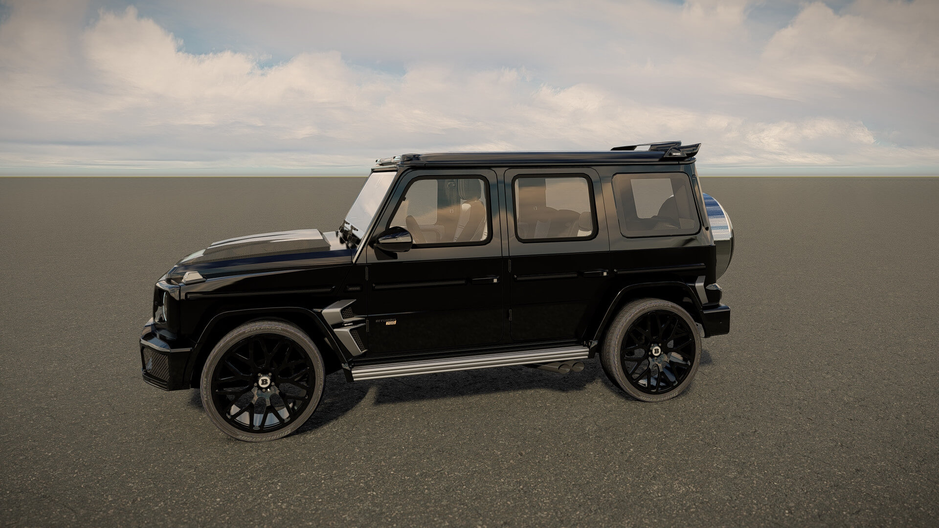Mercedes AMG G63 Brabus G700 2022 - 3D Model by AlphaGroup