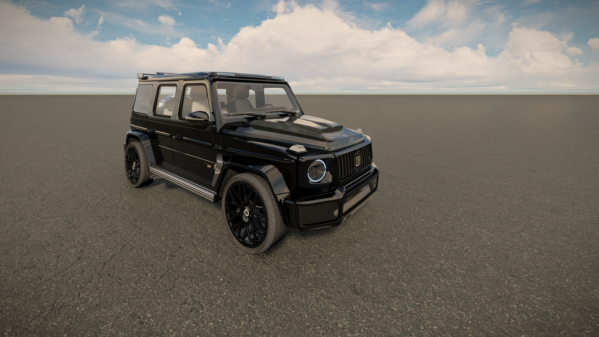 Mercedes AMG G63 Brabus G700 2022 - 3D Model by AlphaGroup