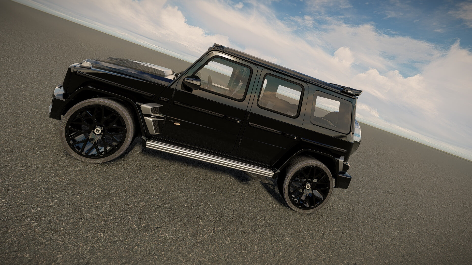 Mercedes AMG G63 Brabus G700 2022 - 3D Model by AlphaGroup