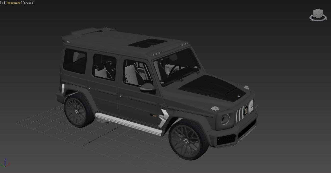 Mercedes AMG G63 Brabus G700 2022 - 3D Model by AlphaGroup