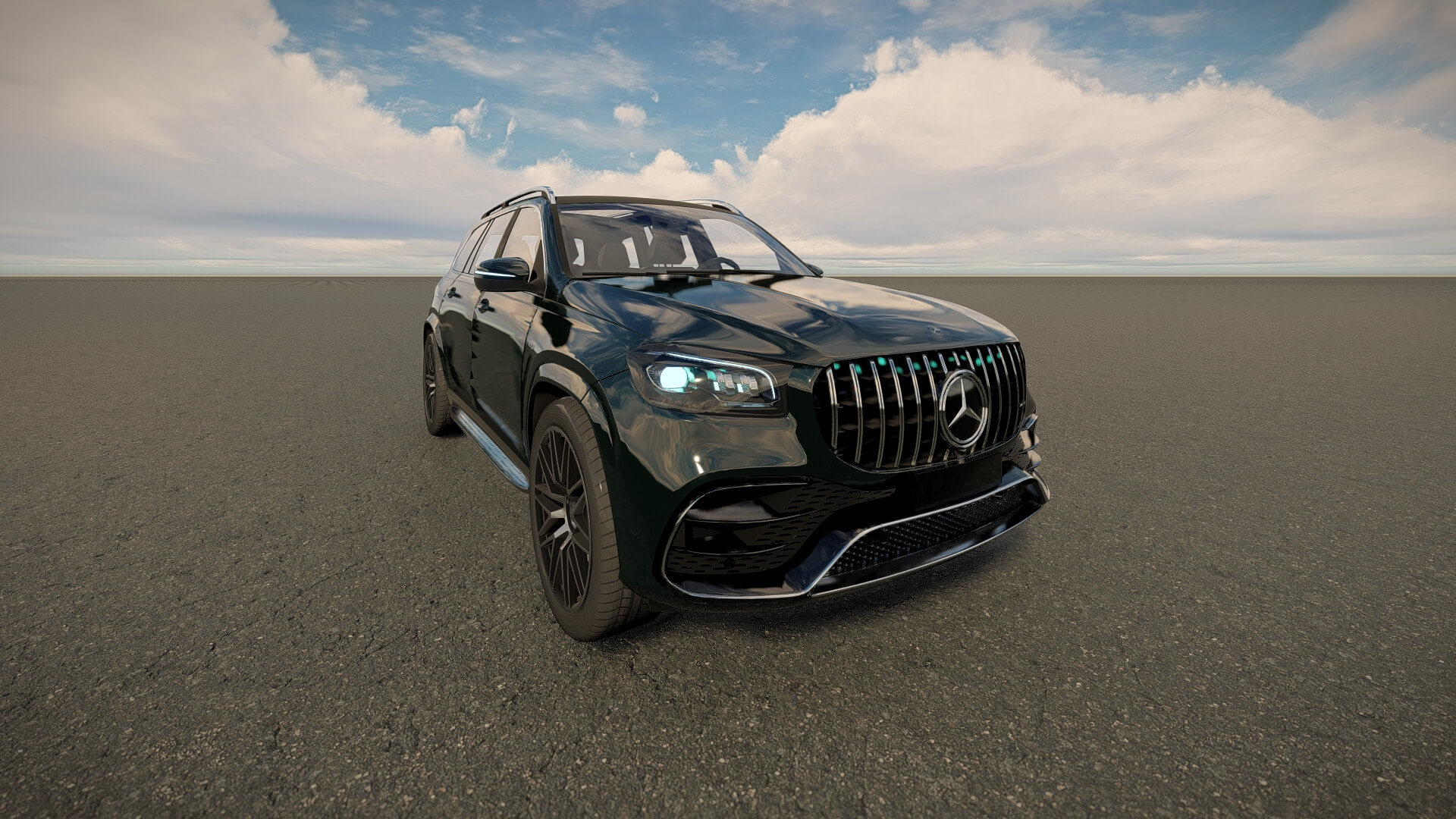 Mercedes Benz AMG GLS 63 2022 - 3D Model by AlphaGroup