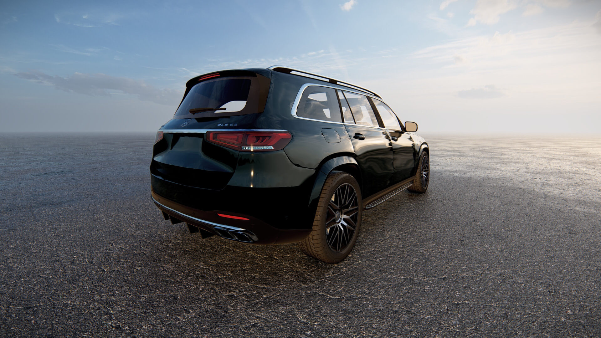 Mercedes Benz AMG GLS 63 2022 - 3D Model by AlphaGroup