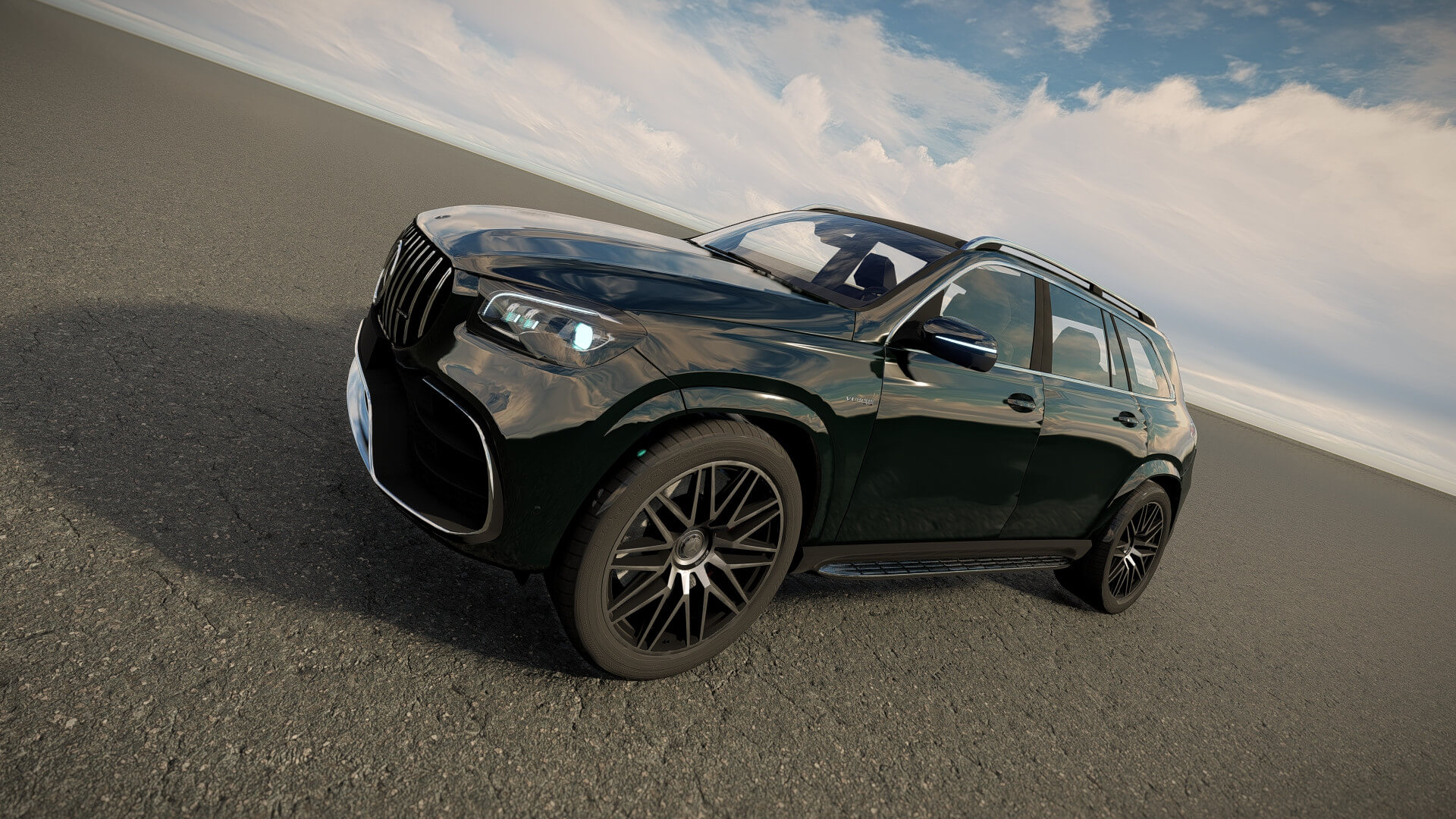 Mercedes Benz AMG GLS 63 2022 - 3D Model by AlphaGroup