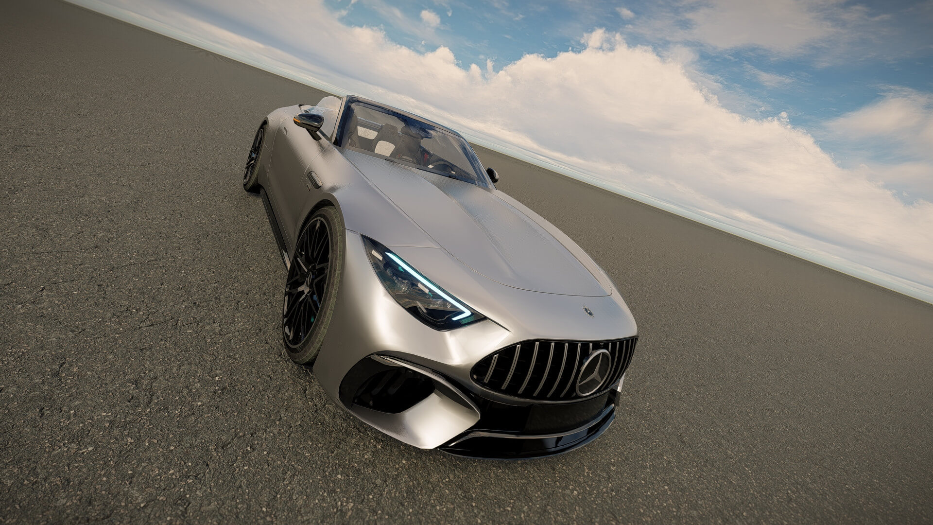 Mercedes AMG SL63 2023 - 3D Model by AlphaGroup