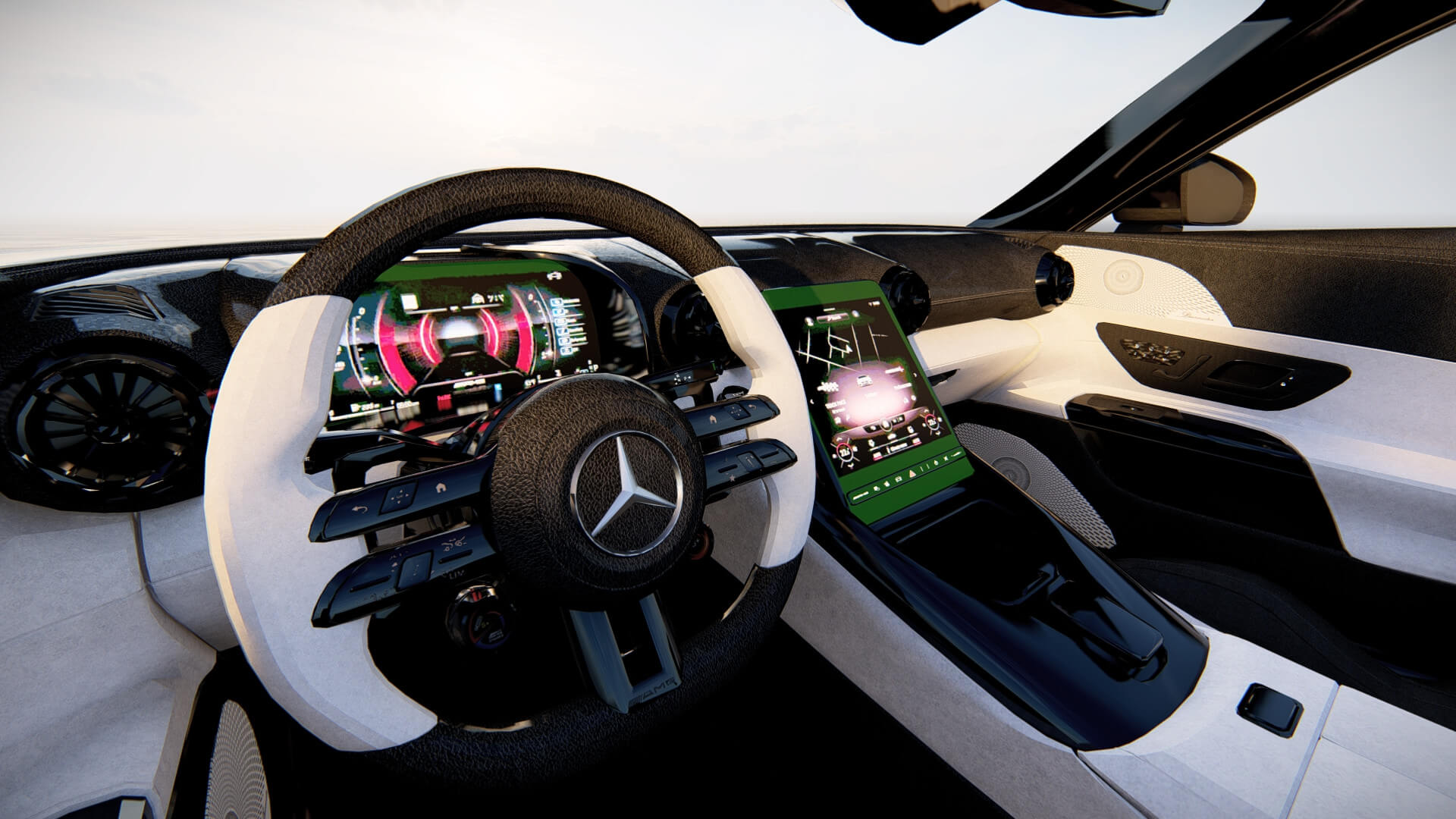 Mercedes AMG SL63 2023 - 3D Model by AlphaGroup