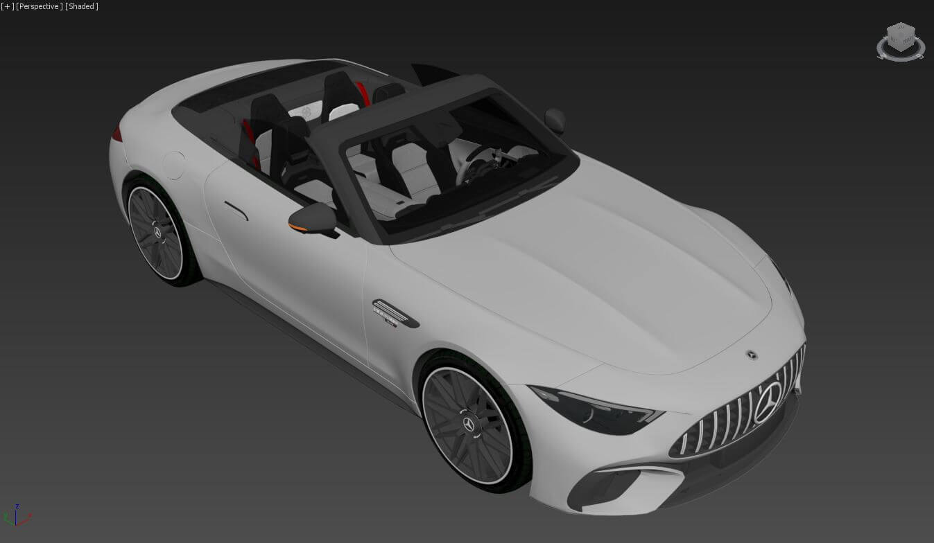 Mercedes AMG SL63 2023 - 3D Model by AlphaGroup
