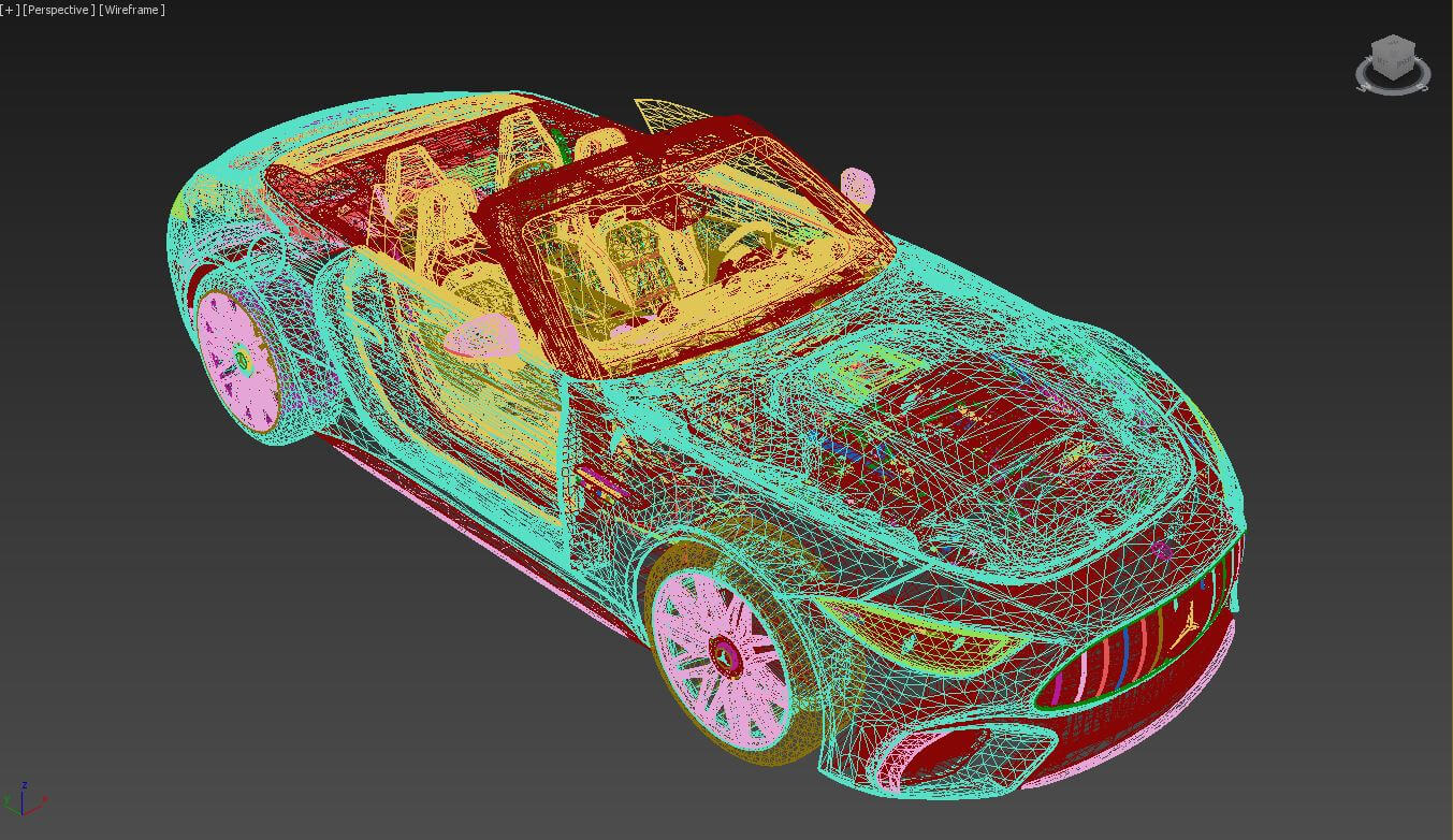 Mercedes AMG SL63 2023 - 3D Model by AlphaGroup