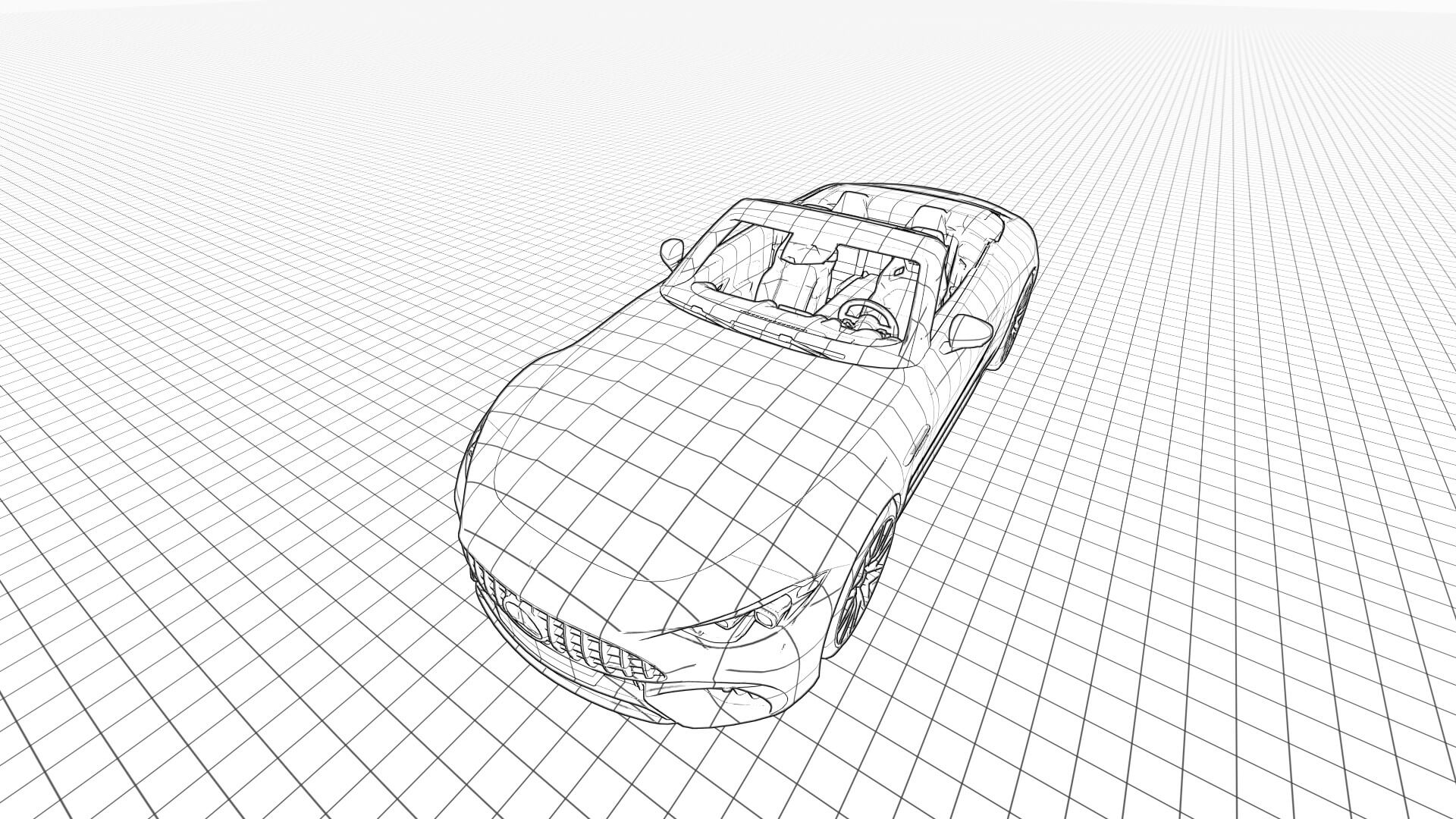 Mercedes AMG SL63 2023 - 3D Model by AlphaGroup