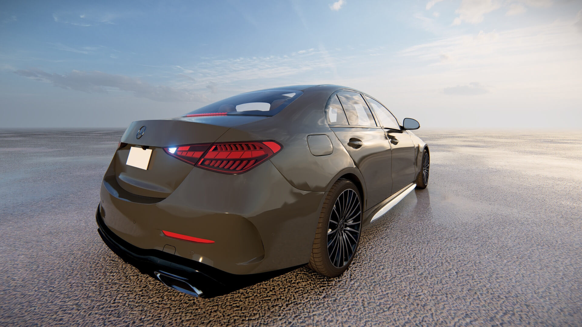 Mercedes Benz C-Class AMG 2022 3D Model by AlphaGroup