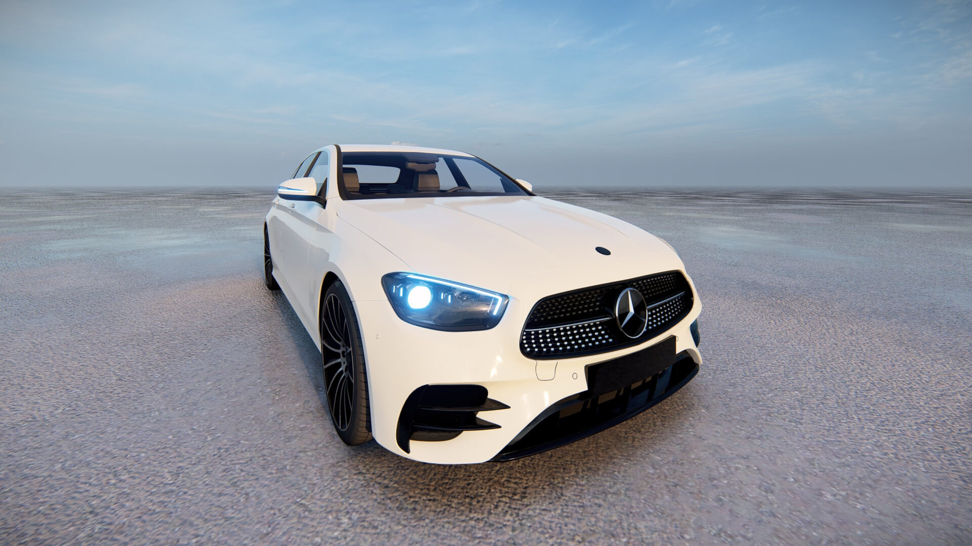 Mercedes Benz E-Class AMG 2022 3D Model by AlphaGroup
