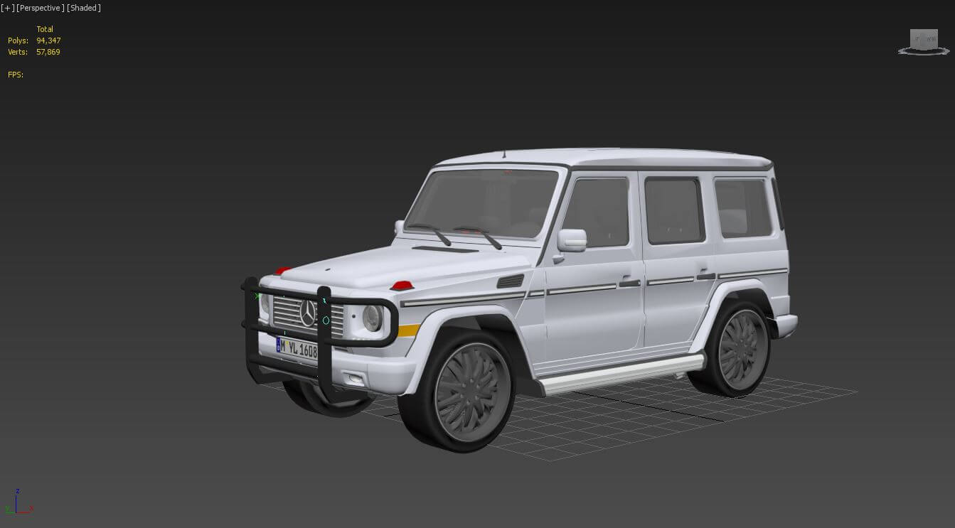 Mercedes-Benz G63 AMG 3D Model by AlphaGroup