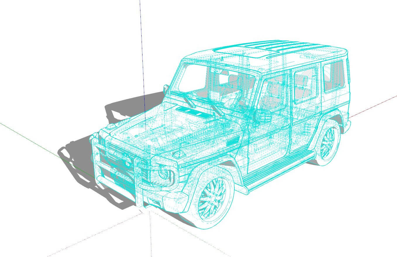 Mercedes-Benz G63 AMG 3D Model by AlphaGroup